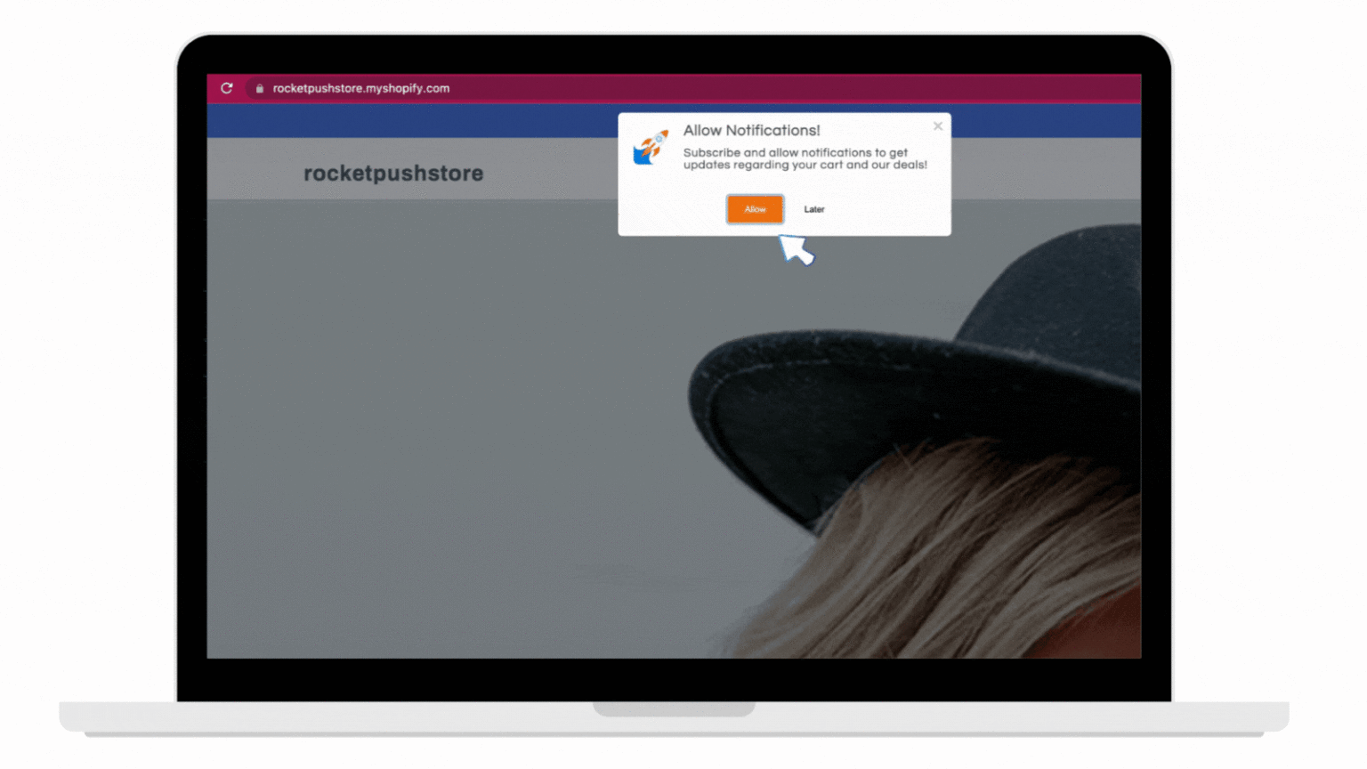 RocketPush Web Push Notifications for Shopify - Increase your online sales and foster customer ...